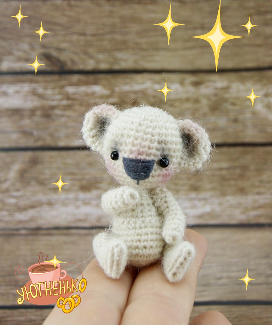 Вязаные миниатюрные игрушки Амигуруми, схема №39601